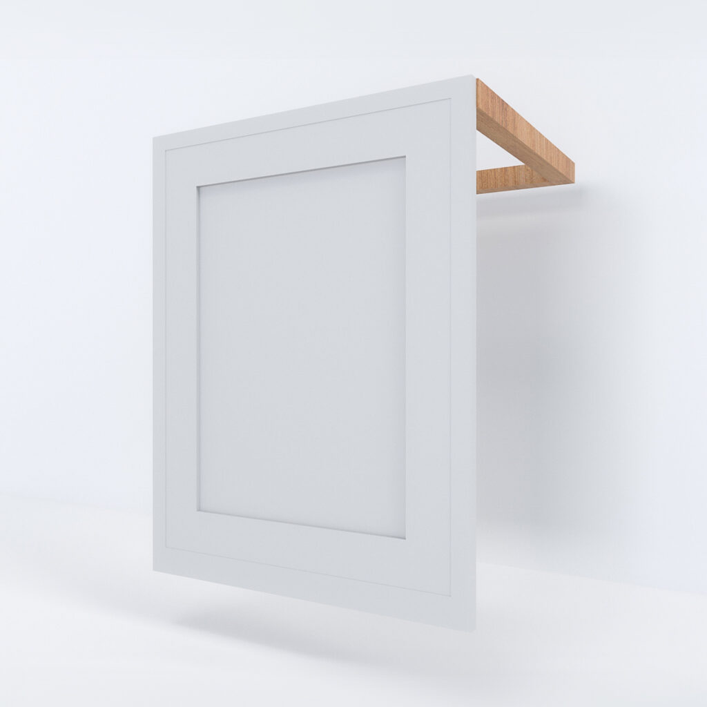 Door with Frame for an Integrated Appliance/Dishwasher | The White ...