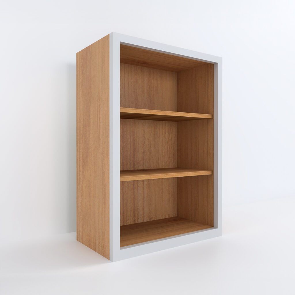 Open Fronted Wall Cupboard | The White Kitchen Company