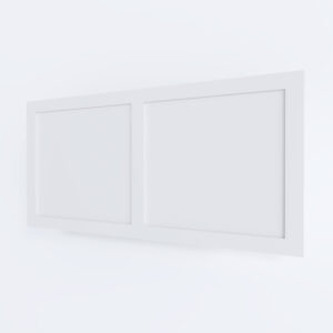 Base Wide End Panel - Panelled | The White Kitchen Company