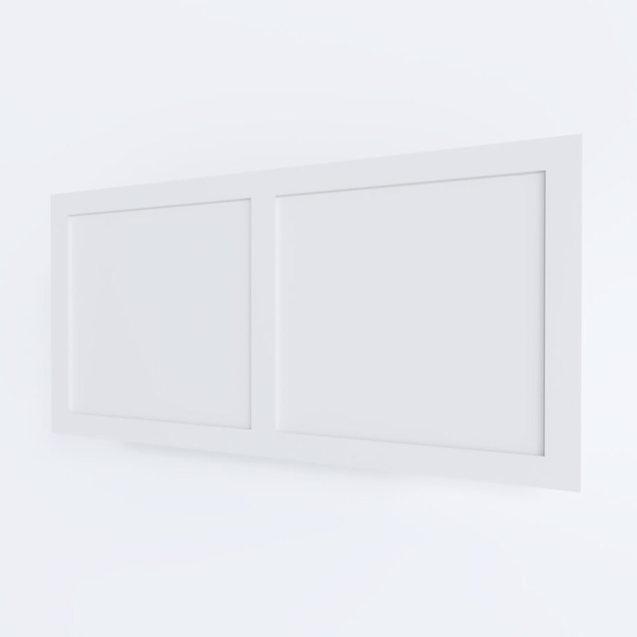 Base Wide End Panel - Panelled | The White Kitchen Company