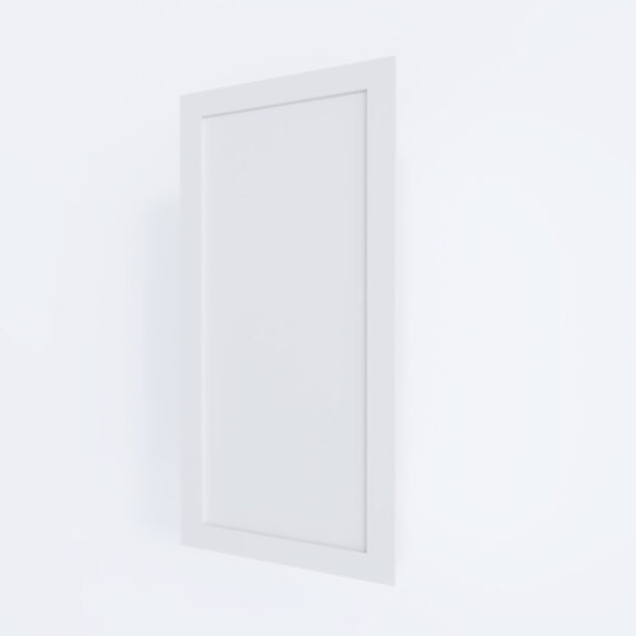 Mid Height End Panel - Panelled | The White Kitchen Company