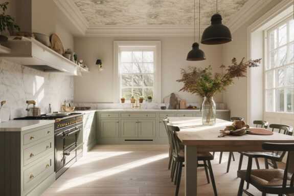 High Ceiling Kitchens - Design Tips for Tall Kitchens