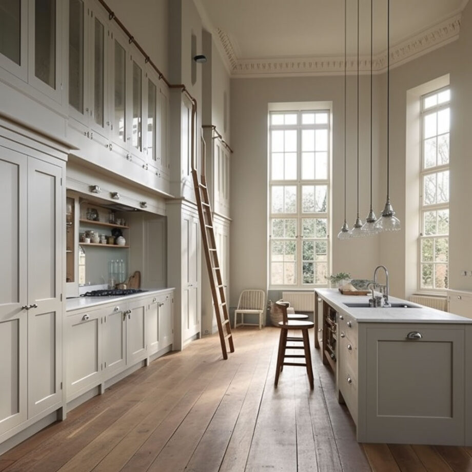 High Ceiling Kitchens - Design Tips for Tall Kitchens